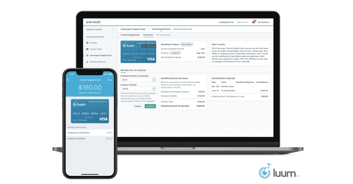 Luum Disrupts Commuter Benefits Space | Business Wire