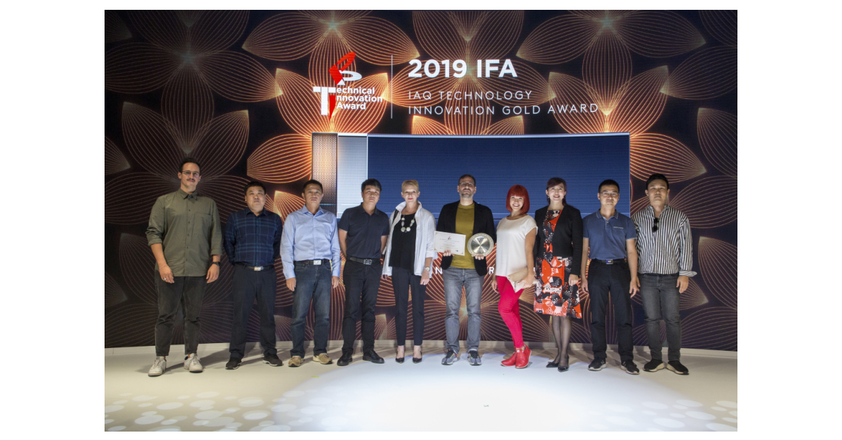 Als Innovationsführer auf der IFA erhält COLMO den IFA Product ...