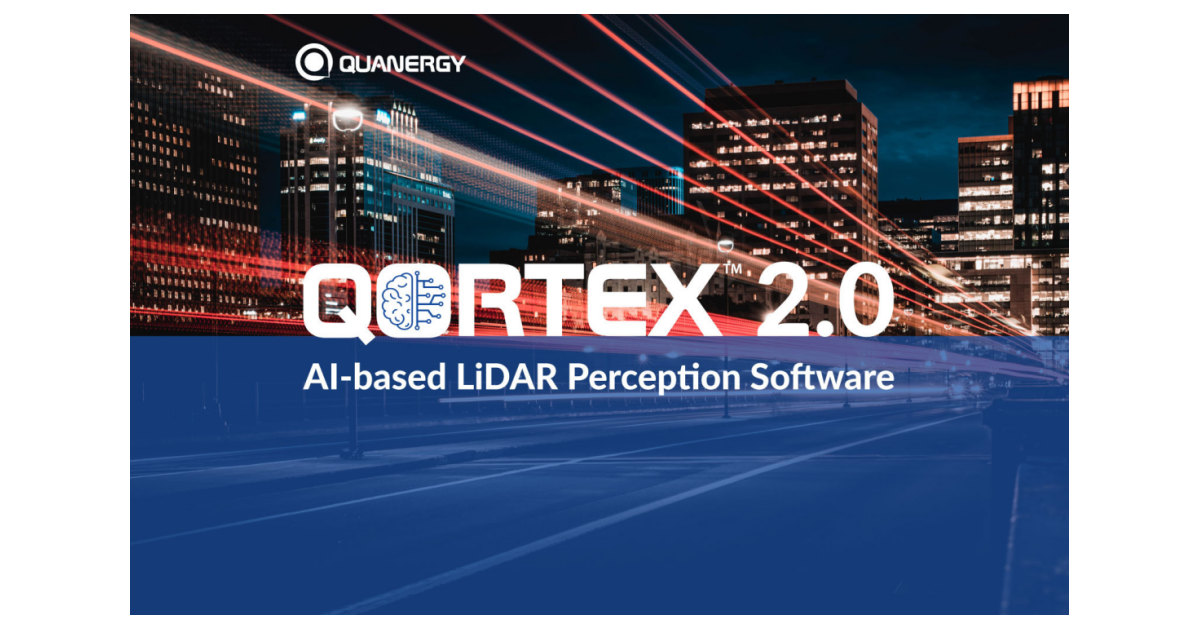 Quanergy Unveils QORTEX™ 2.0 AI-Based LiDAR Perception Software at ...