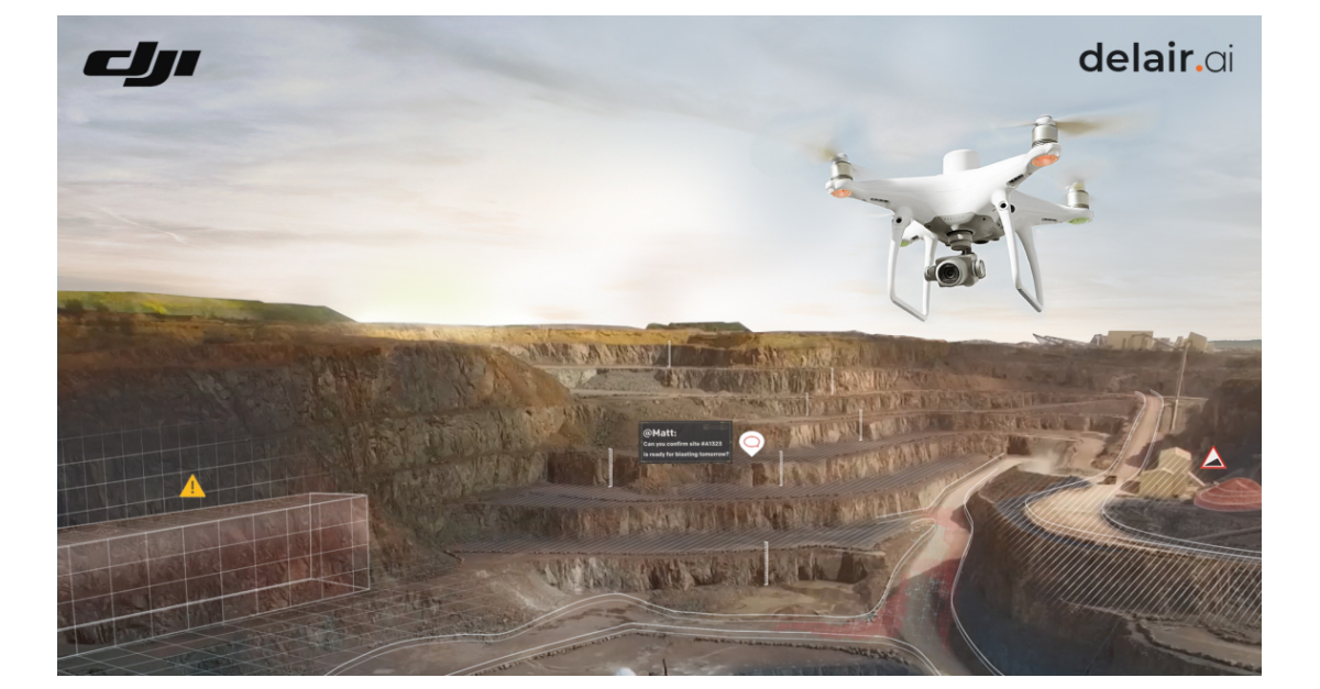 DJI and Delair Partner to Enhance Visual Data Collection, Management ...