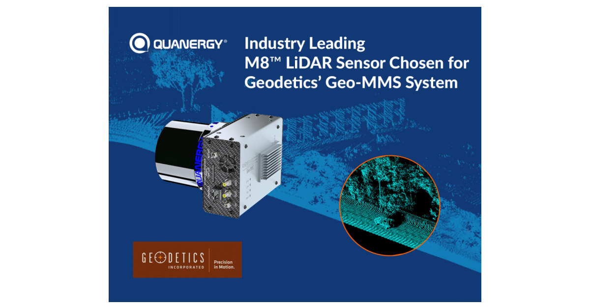 Quanergy’s Industry Leading M8 LiDAR Sensor Chosen by Mapping Partner ...