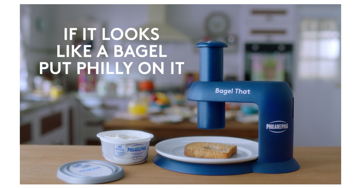 Philadelphia® Cream Cheese Says Anything Can Be Turned Into a Bagel ...