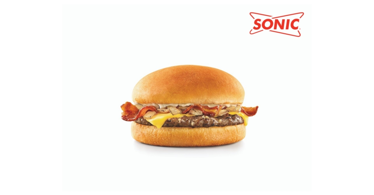 SONIC Drive-In Sears in Big Flavor with the Jr. Garlic Butter Bacon ...