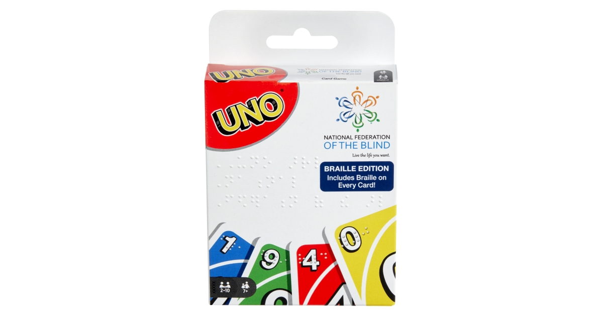 UNO® Introduces First Official Braille Deck | Business Wire