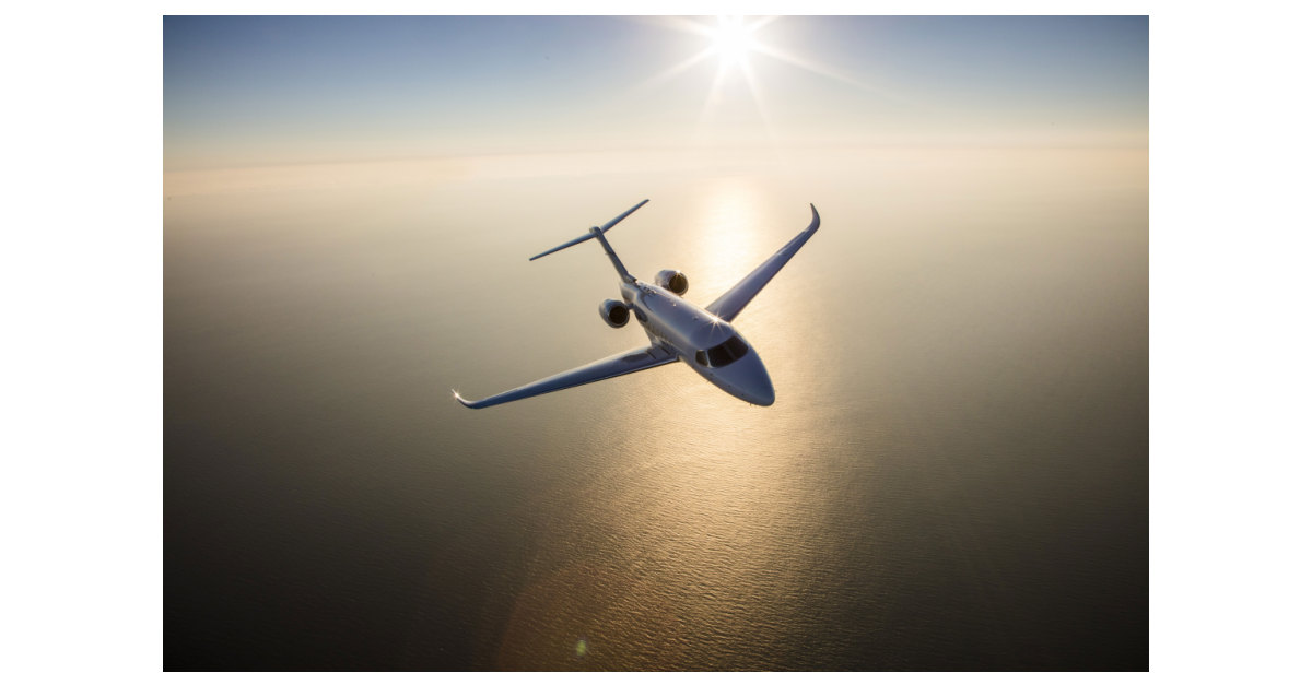 Flagship Cessna Citation Longitude Enters Service, Signals New ...