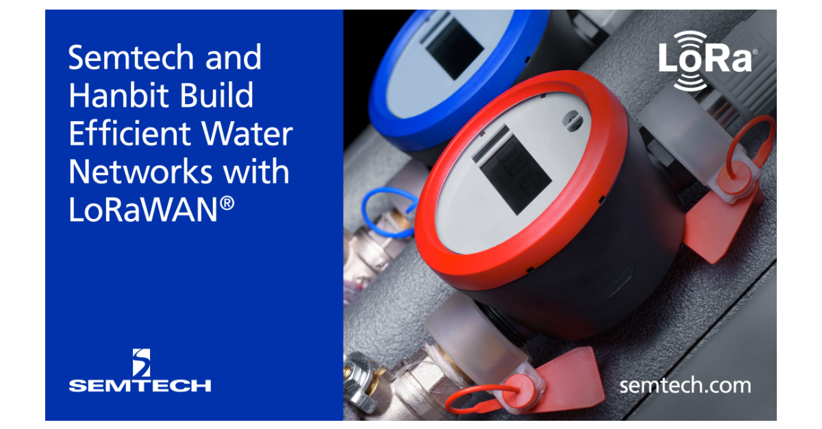 Semtech and Hanbit Build Efficient Water Networks with LoRa Devices | Business Wire