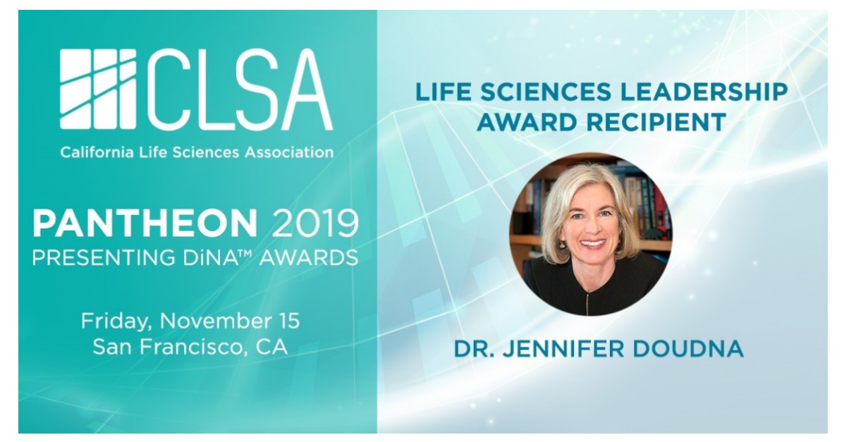 Jennifer Doudna, Ph.D., to be Named Recipient of CLSA’s Life Sciences ...
