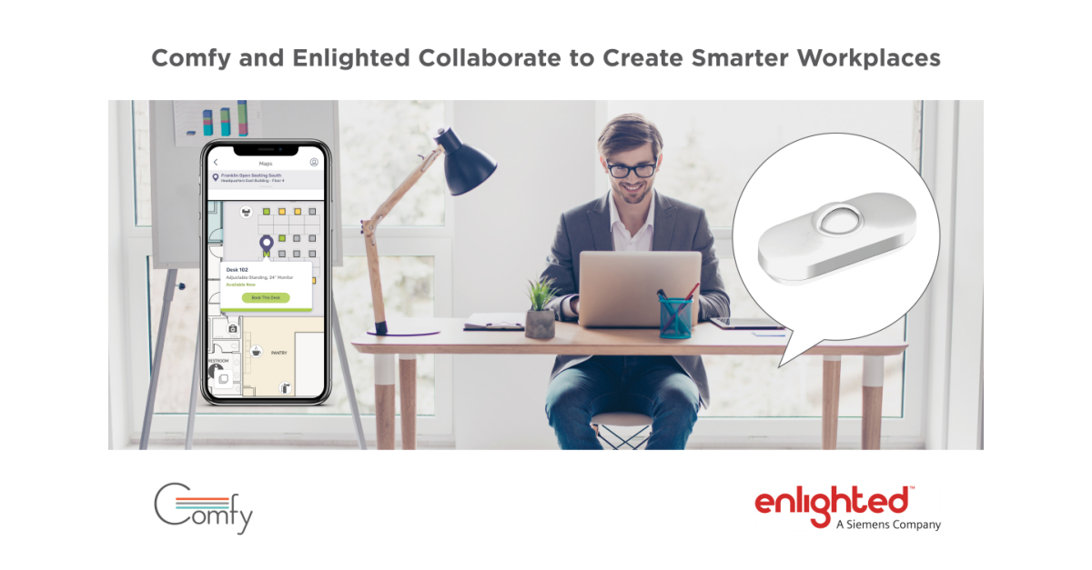 Comfy et Enlighted collaborent pour créer des lieux de travail plus ...