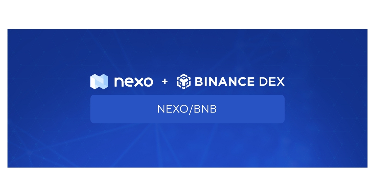 NEXO Tokens Now Trading on Binance DEX | Business Wire