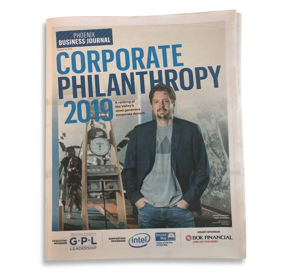 David Tedesco of Outlier Wins Philanthropic Award for Organizational ...