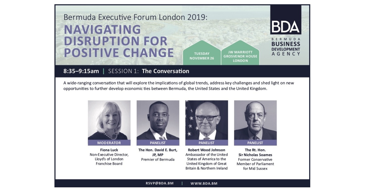 U.S. Ambassador Johnson and UK’s Sir Nicholas Soames to join Bermuda ...
