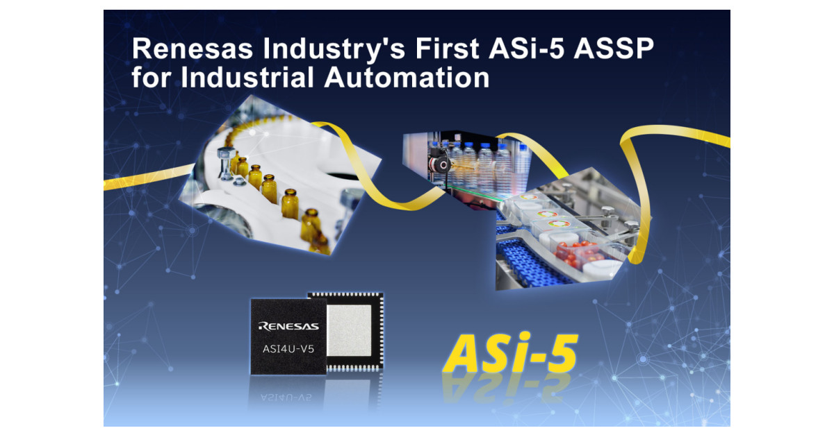 Renesas Electronics Introduces Industry’s First ASi-5 ASSP for ...