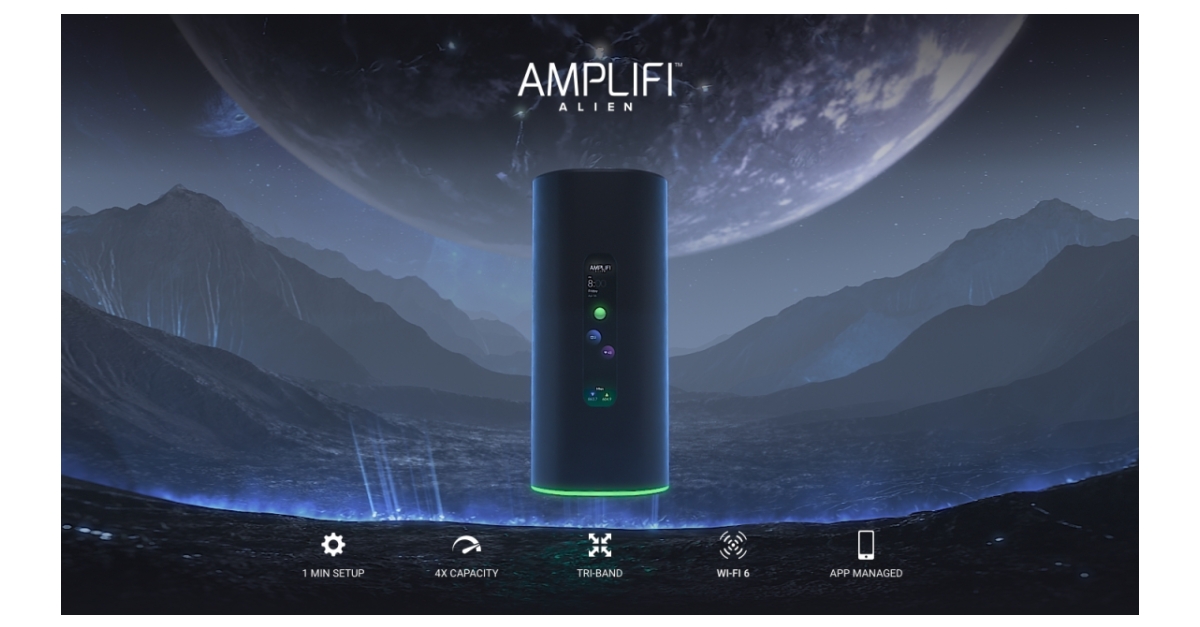 Ubiquiti Introduces AmpliFi Alien, A True Gigabit Whole-Home Wi-Fi 6 ...