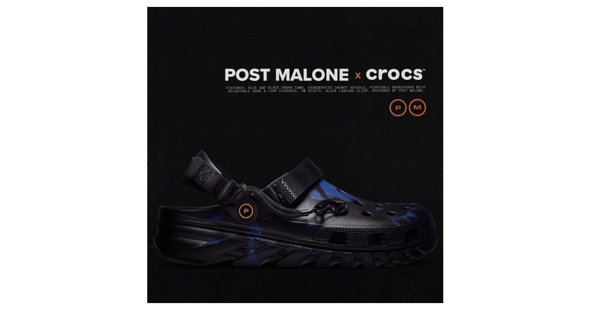 Post Malone et Crocs lancent leur quatrième collaboration | Business Wire