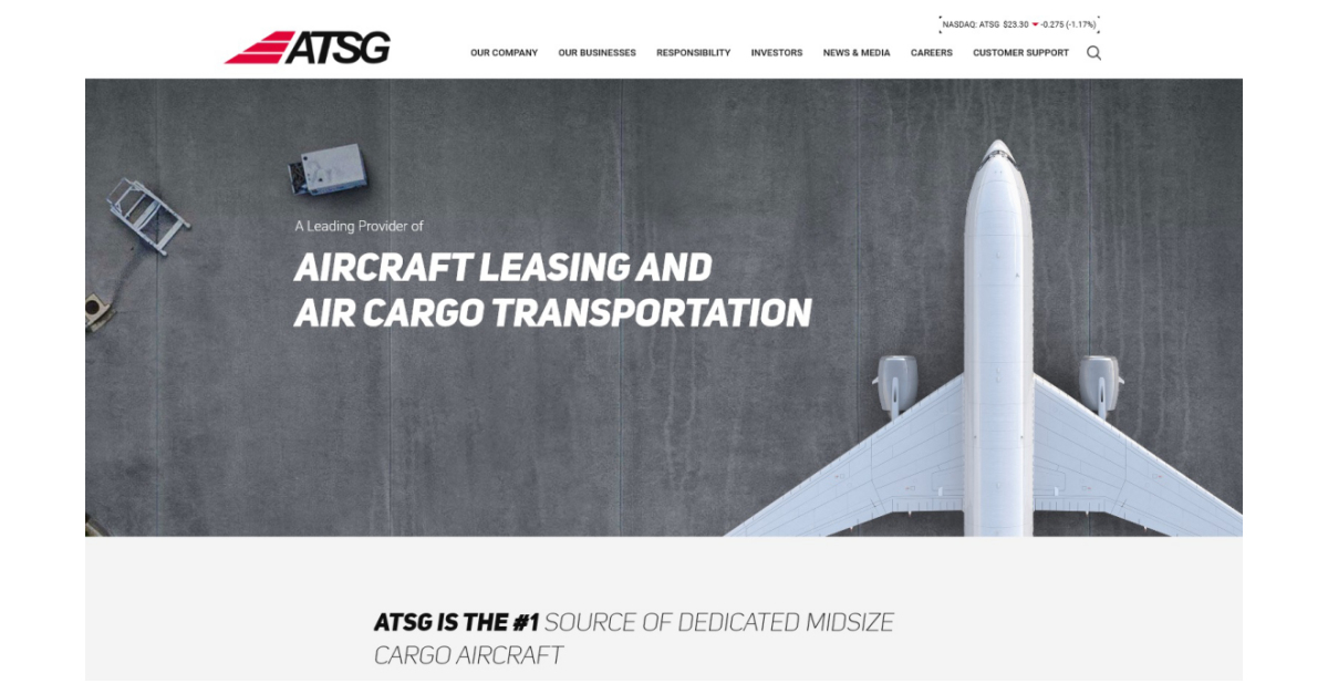 ATSG Launches New Website | Business Wire