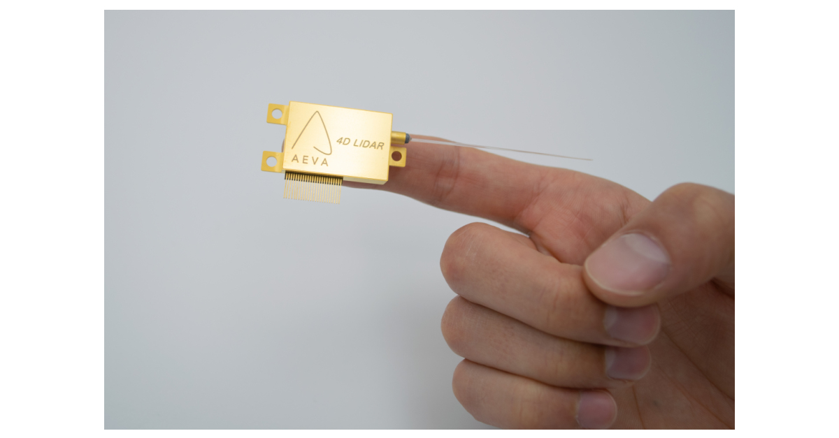 Aeva Reveals First 4D LiDAR on Chip for Autonomous Driving and Vote of ...