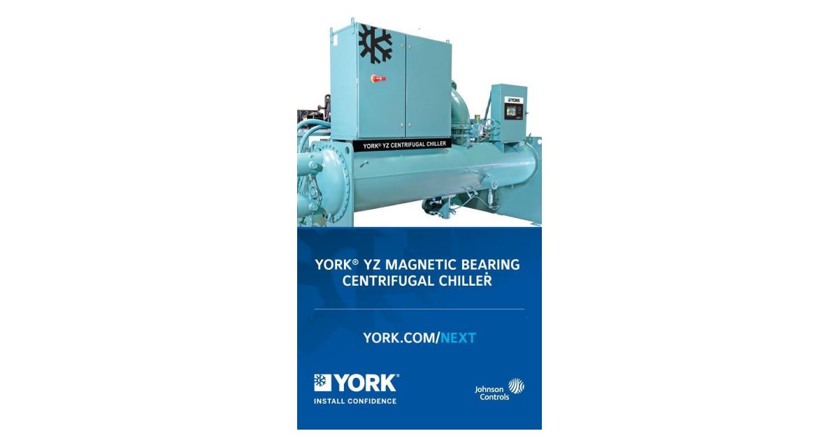 York Yz Magnetic Bearing Centrifugal Chiller Launches In The Middle