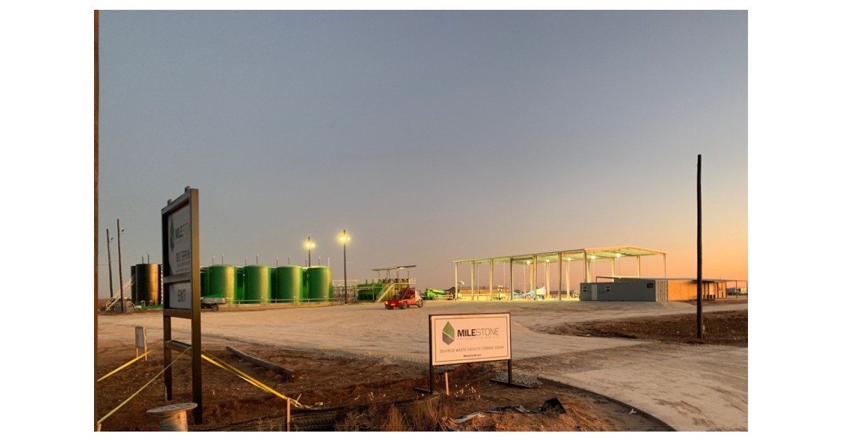 Milestone’s Expansion Continues; Opens Big Spring Facility in Northern ...
