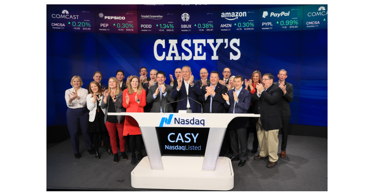 Casey’s General Stores Rings Opening Bell at NASDAQ | Business Wire