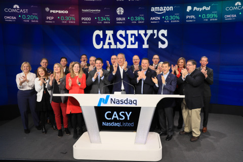 Casey’s General Stores Rings Opening Bell at NASDAQ | Business Wire