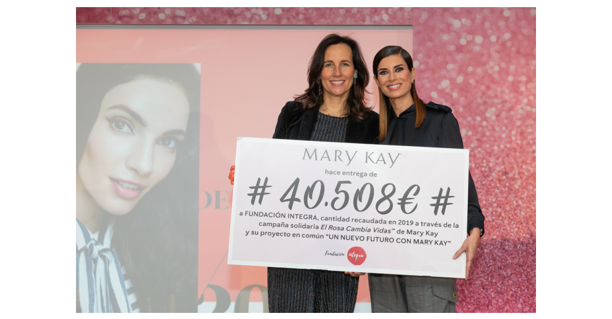 MARY KAY ESPAÑA DONA 40.508 € A FUNDACIÓN INTEGRA, EN AYUDA A MUJERES ...