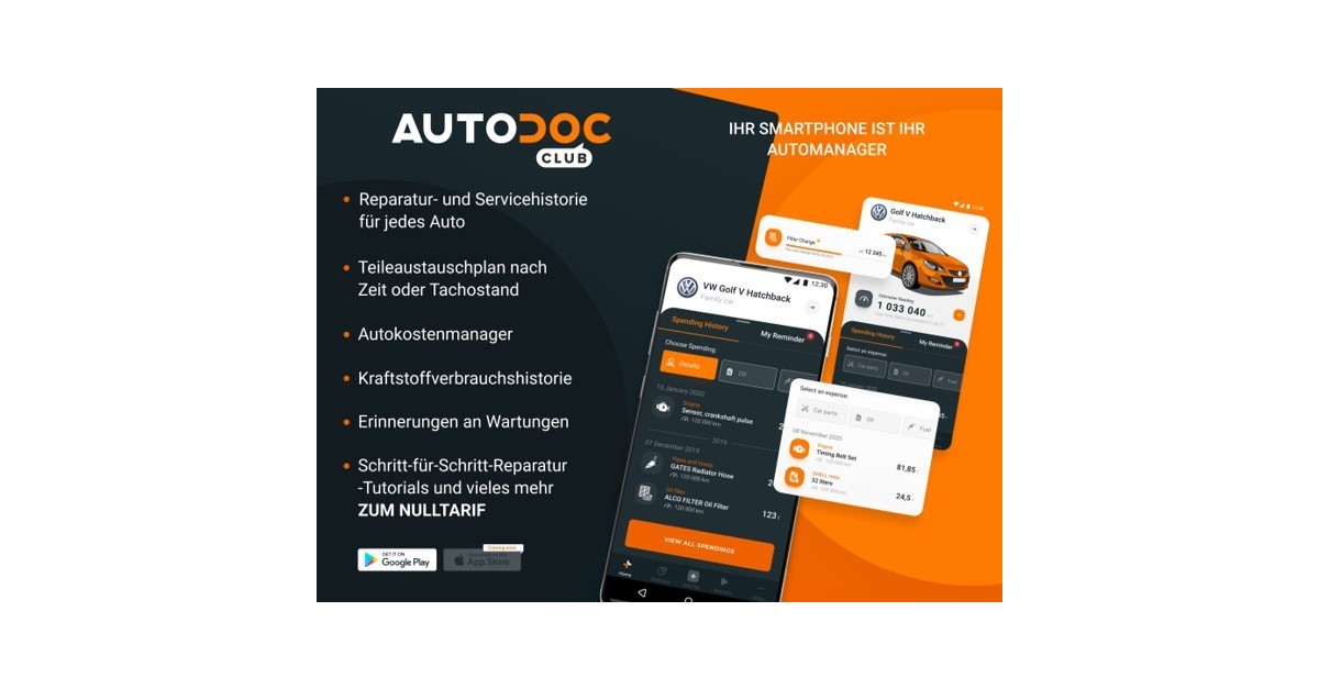 Autodoc erweitert digitale Werkstatt „Autodoc Club“ um mobile App ...