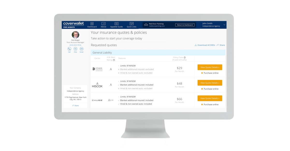 Answer Financial Joins CoverWallet for Agents to Expand Commercial ...