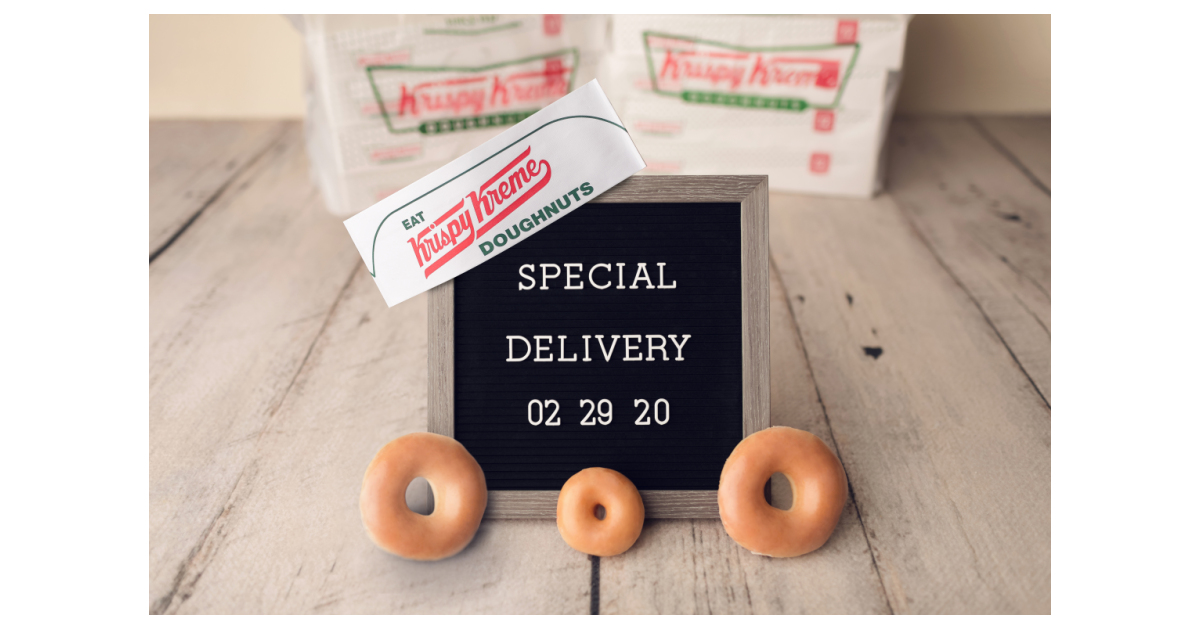 KRISPY KREME® is Making the Leap to National Doughnut Delivery ...