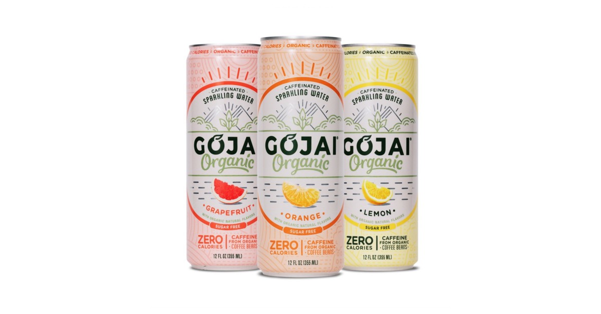 GOJAI Launches First Product Line, GOJAI Organic Caffeinated Sparkling ...