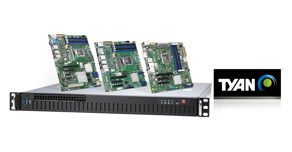 TYAN Shows Embedded Server Motherboards to Scale IoT Analytics for ...