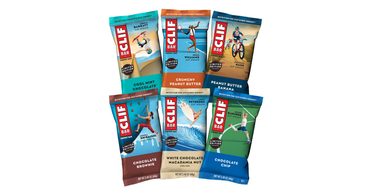CLIF BAR® Features Six Women Athletes On Packaging For The First Time ...