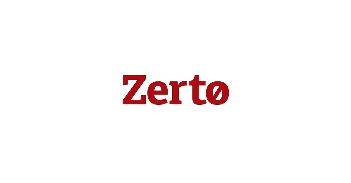 IT Resilience Everywhere; Zerto 8.0 Expands Data Protection and Recovery Capabilities Across On ...
