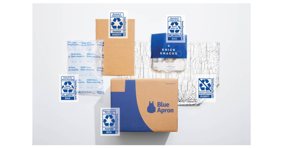 Blue Apron Joins How2Recycle® Label Program | Business Wire