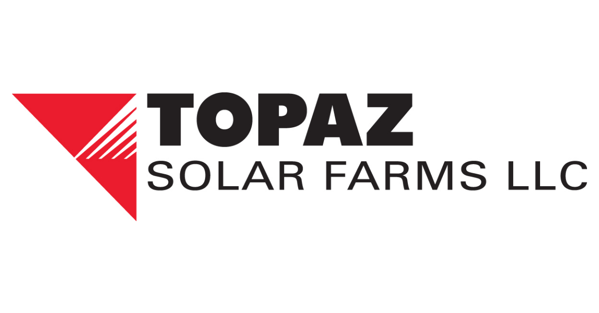 Topaz Solar Farms Receives March Payment From PG&E | Business Wire