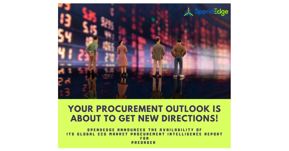 Preorder SpendEdge’s ECG Market Procurement Intelligence Report to Know ...