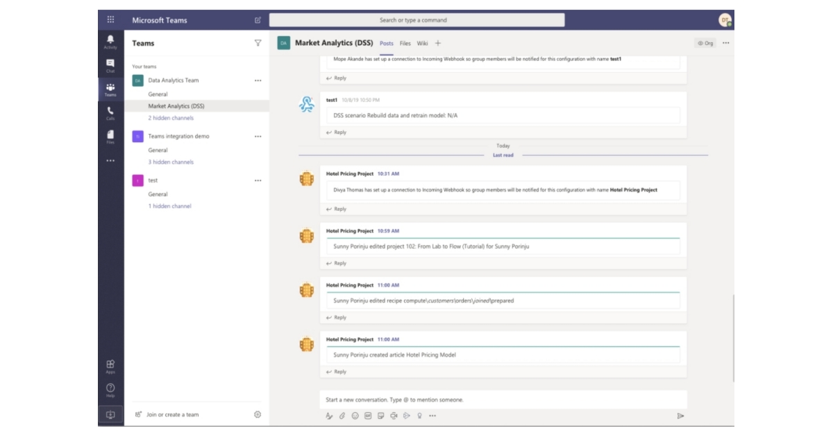 Dataiku 7 Enhances Integration With Microsoft 365 for Real-Time AI ...