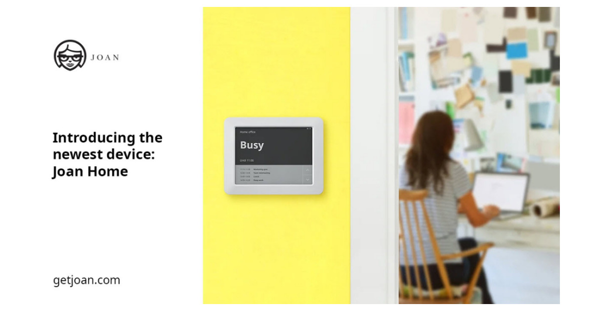 E Ink and Visionect Cooperate to Launch Joan Home | Business Wire