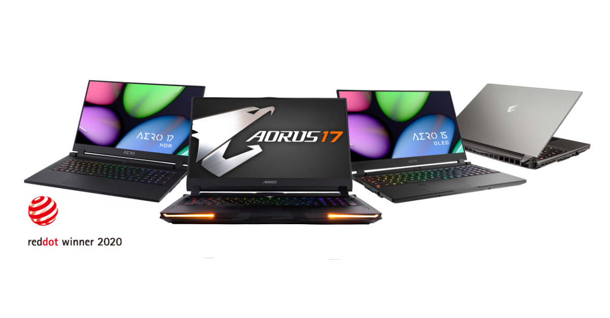 GIGABYTE gana el premio Red Dot Design Award 2020 por sus nuevos ...
