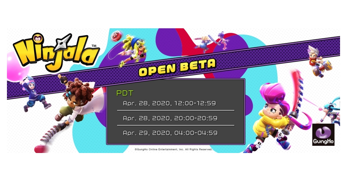 Calling All Ninja-Gum Action Fans! Ninjala’s Worldwide Open Beta ...