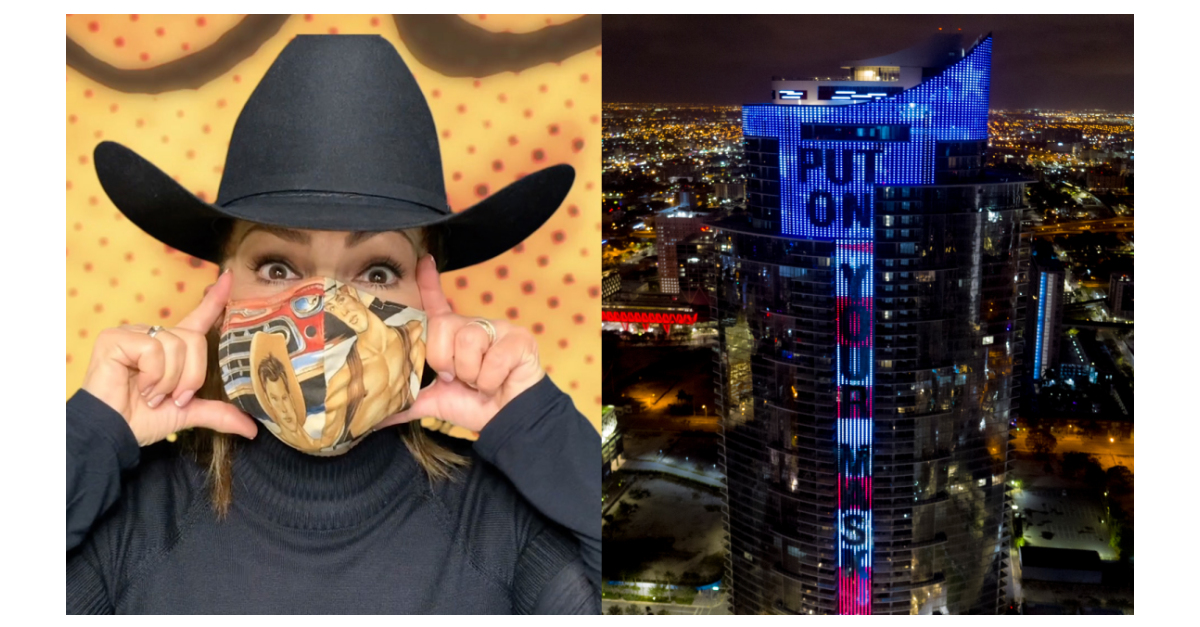 Gloria Estefan Debuts COVID-19 Musical Public Service Face Mask Message ...