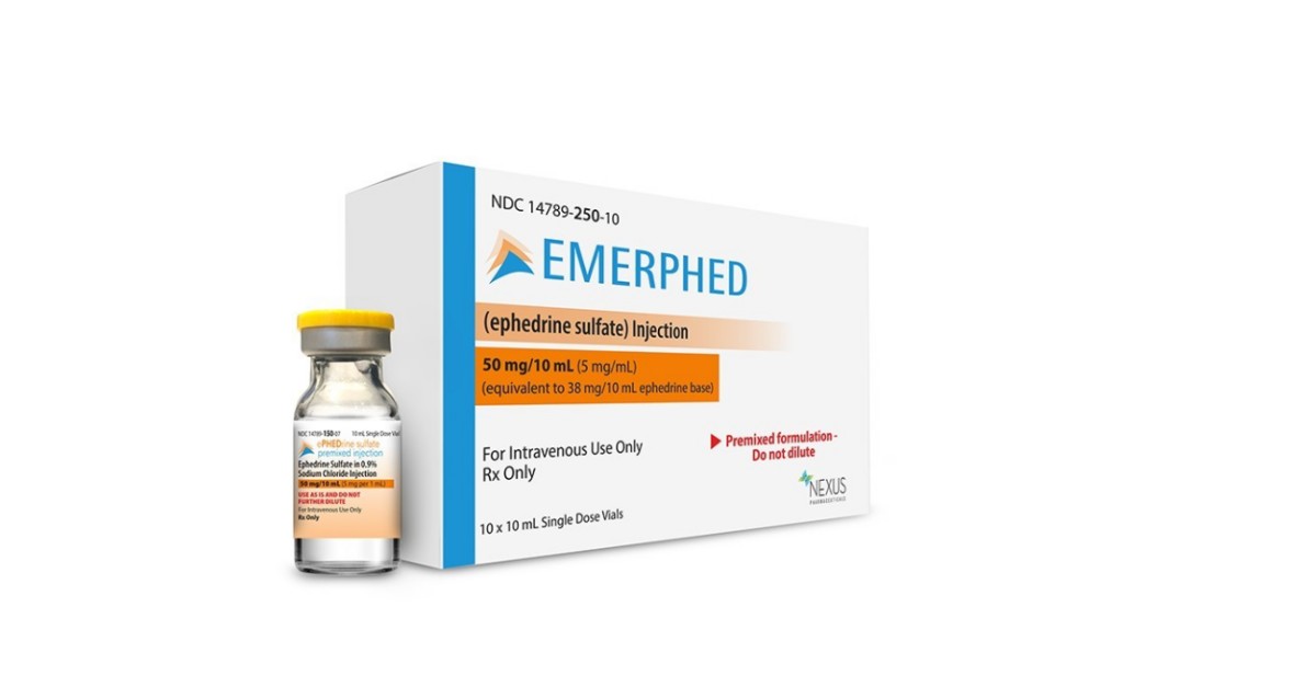 Nexus Pharmaceuticals, Inc. Announces Approval of Emerphed™ (ephedrine ...