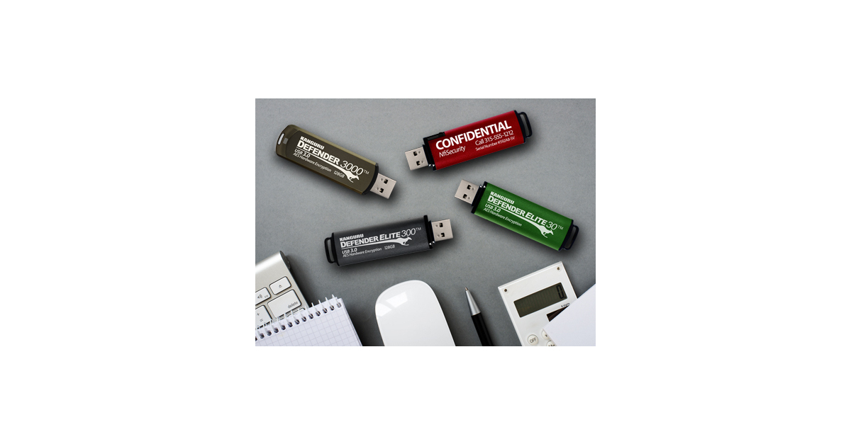Kanguru Adds New 256GB High-Capacity Data Storage To Their Defender ...