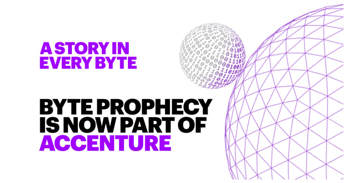 Accenture Acquires Byte Prophecy to Enhance AI and Digital Analytics ...
