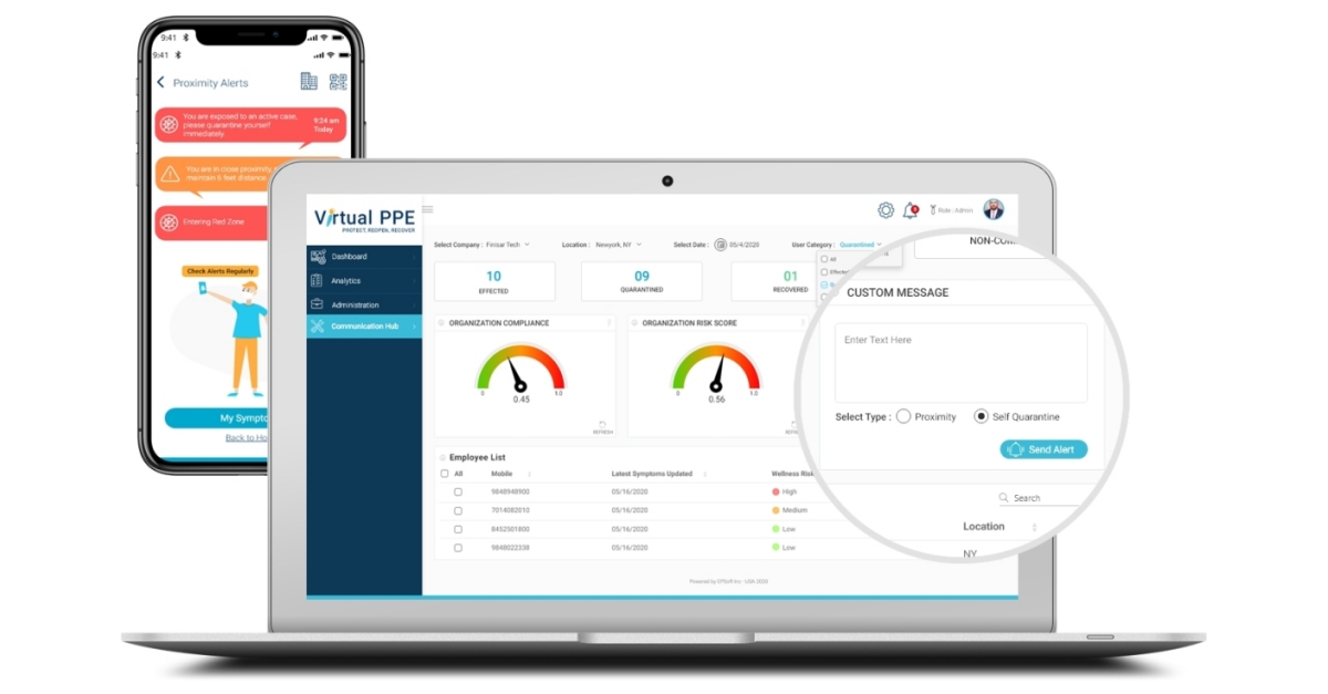 COVID-19 Wellness and Risk Management Platform ‘Virtual PPE’ Helps ...