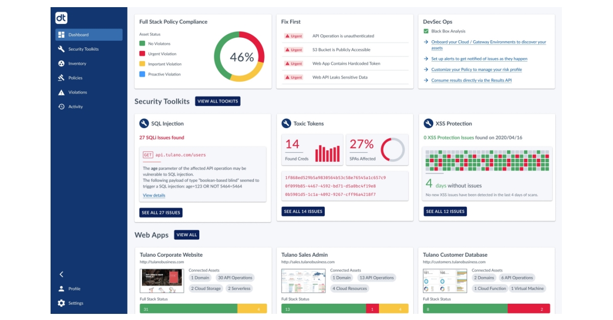 Data Theorem Launches Industry’s First Full-Stack Application Security ...
