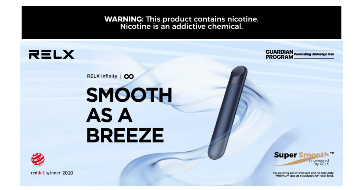 RELX Technology Launches Infinity Device That Completely Reinvents User ...