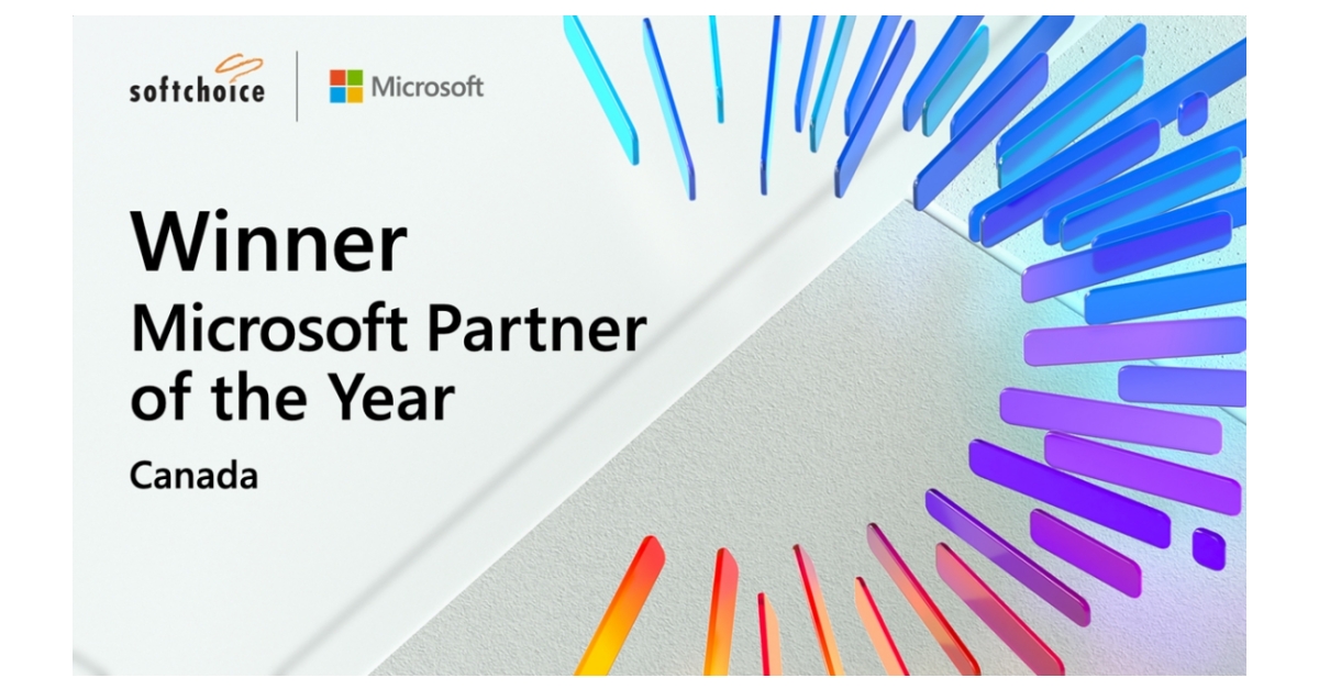 Softchoice Recognized as 2020 Microsoft Canada Partner of The Year ...