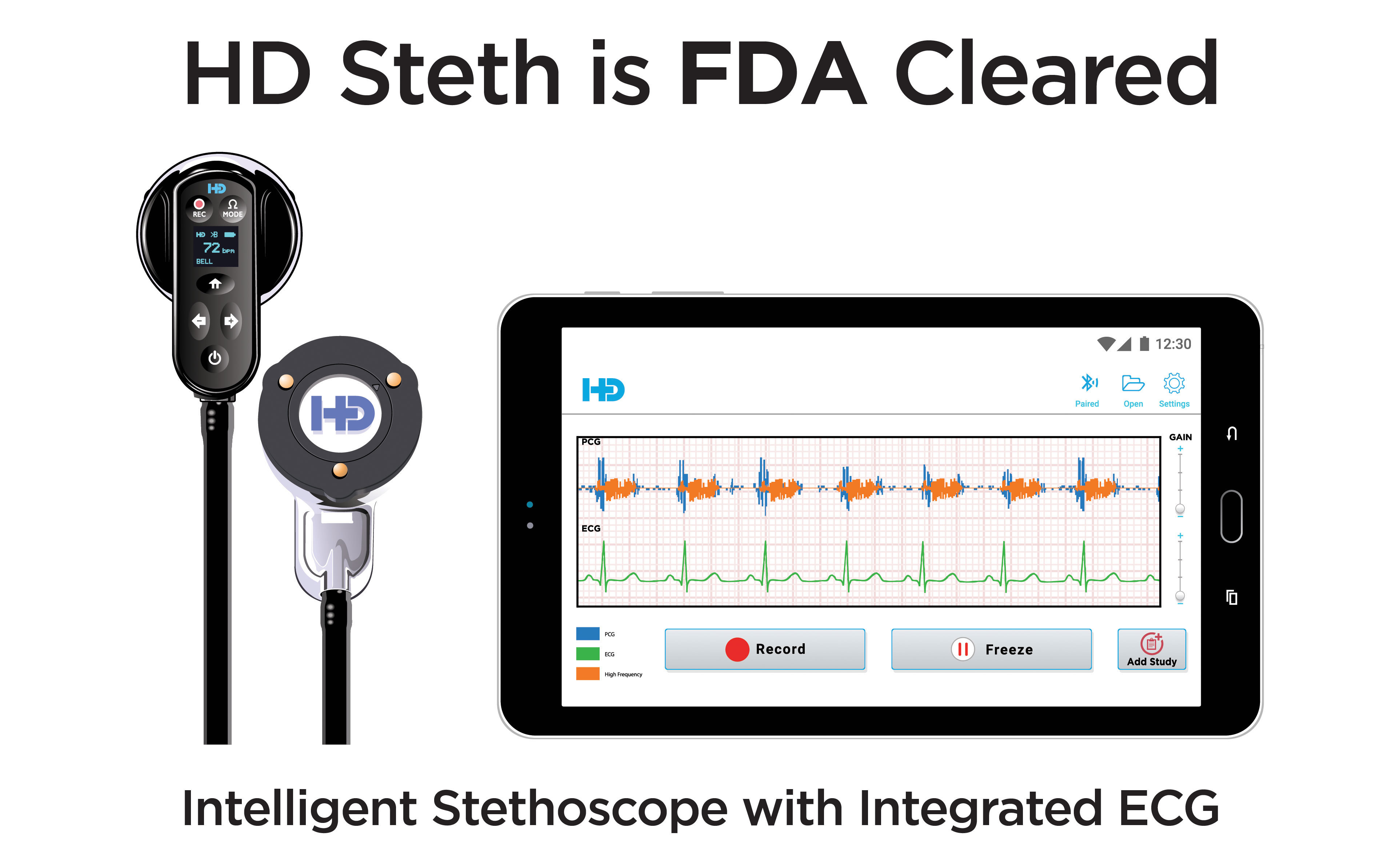 FDA核准HD Medical的HD Steth | Business Wire