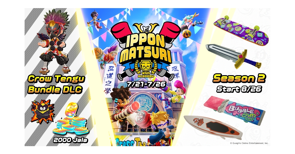 Ninjala Reveals Season 2 Content Details and August 26 Launch, Upcoming ...