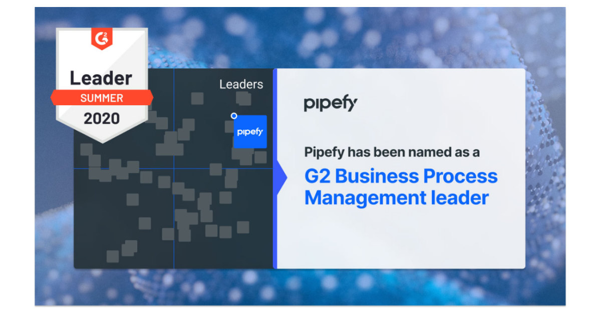 Pipefy Named Grid Leader by G2 in 'Best Workflow Management Software ...